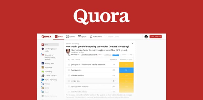 ما هو موقع كورا Quora و 4 طرق مختلفة للاستفادة منه - Infinity Design